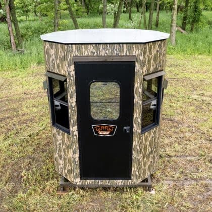Coliseum Hunting Blind | Rutted-Up Blinds - Elevated Hard Sided Hunting ...